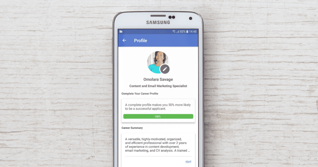 Your Complete Profile Now Connects You to More Employers | Jobberman